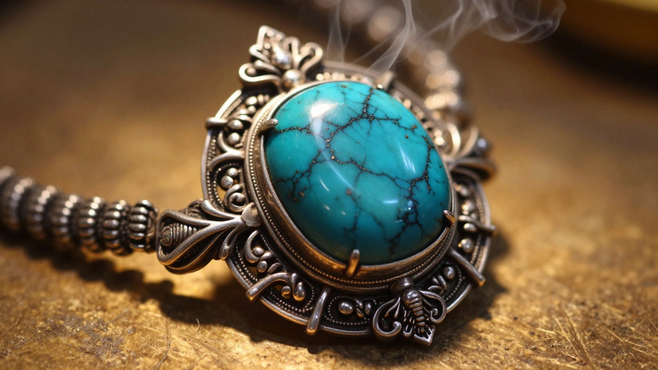 Why Is Turquoise So Expensive in Indian Temple Jewelry?
